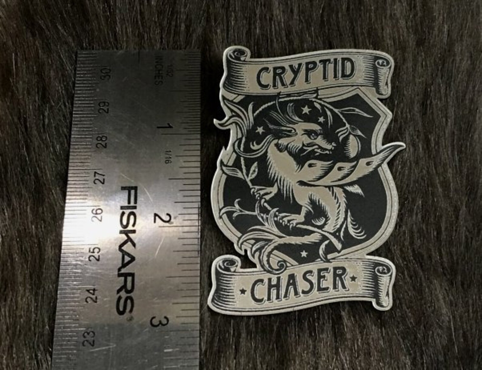Custom CRYPTID CHASER Pinback Badge CRYPTOZOOLOGY Bigfoot | Etsy