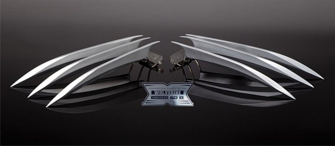 Custom WOLVERINE CLAWS Prop Display Placard Adamantium X-MEN | Etsy