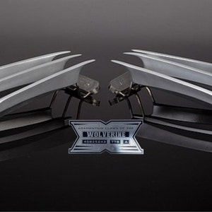 Custom WOLVERINE CLAWS Prop Display Placard Adamantium X-MEN - Etsy