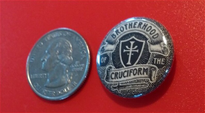 Brotherhood of the Cruciform Pinback Button INDIANA JONES Holy - Etsy