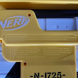 Set of 2 ALIENS Pulse Rifle Specifications ID Plates Props for NERF - Etsy