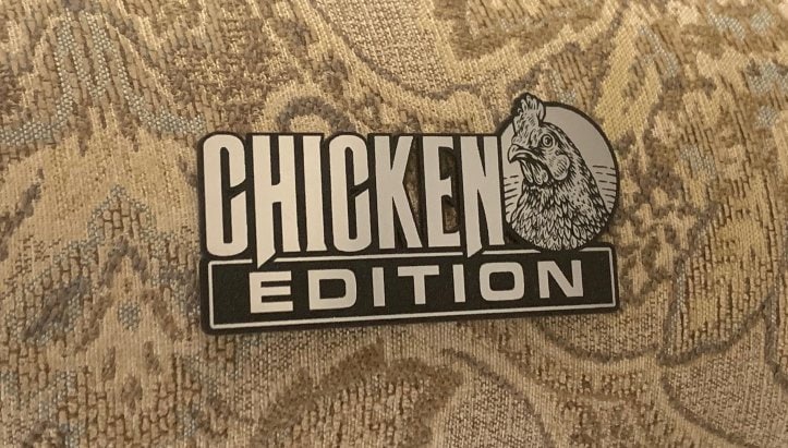 Custom CHICKEN EDITION Automobile Car Emblem - Etsy