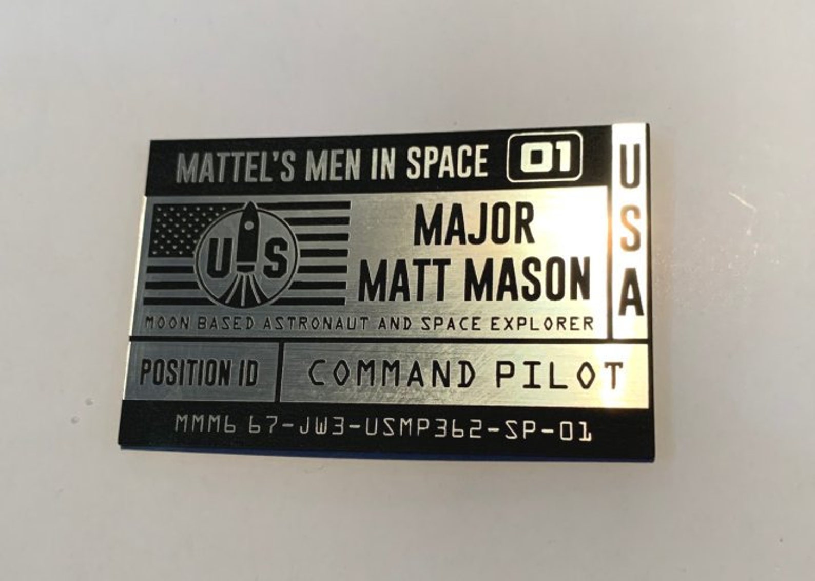 Custom MAJOR MATT MASON Specifications Placard - Etsy