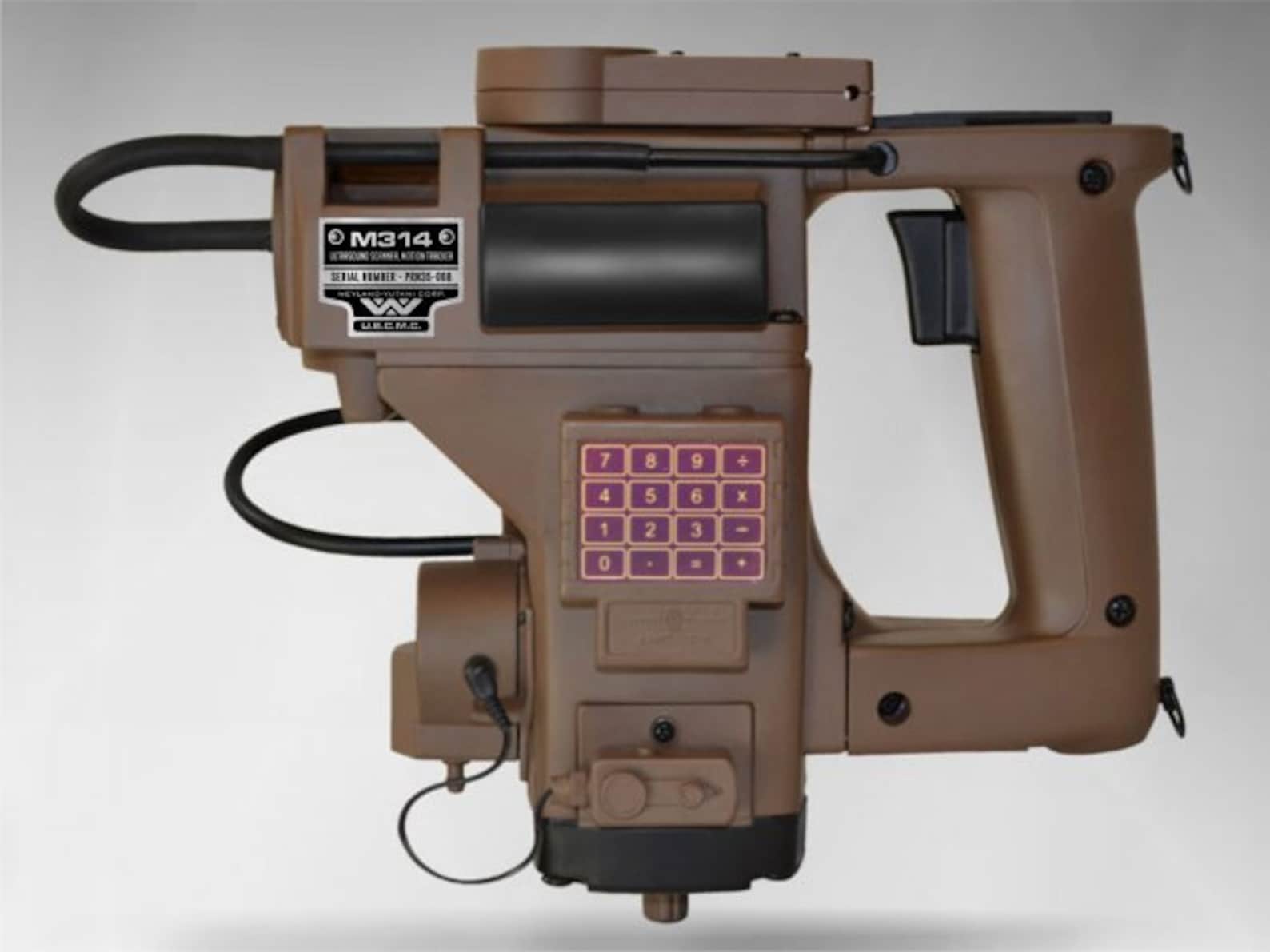 Custom ALIENS M314 MOTION TRACKER Serial Property Tag Prop | Etsy