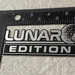 Custom LUNAR EDITION Automobile Car Emblem Man in Space - Etsy