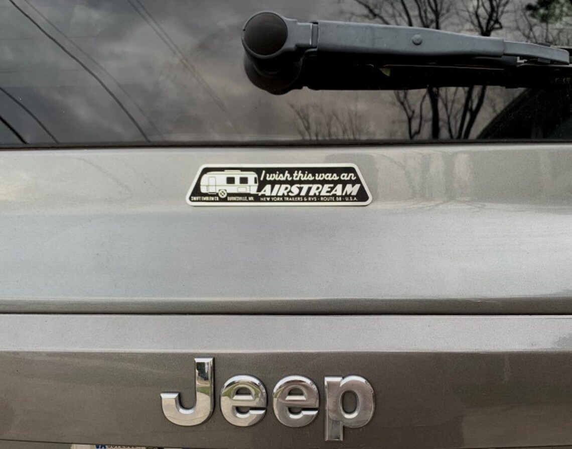 Custom Vintage AIRSTREAM PROMO Car Emblem Camper RV - Etsy