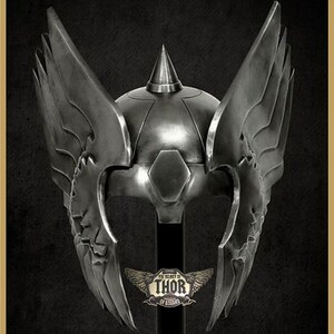 THOR HELMET NAMEPLATE for Your Prop Display Dark World Avengers Hammer ...