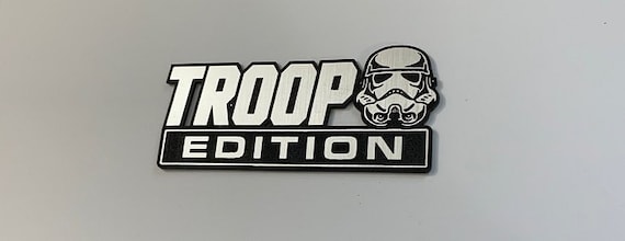 Custom TROOP EDITION Automobile Car Emblem - Etsy