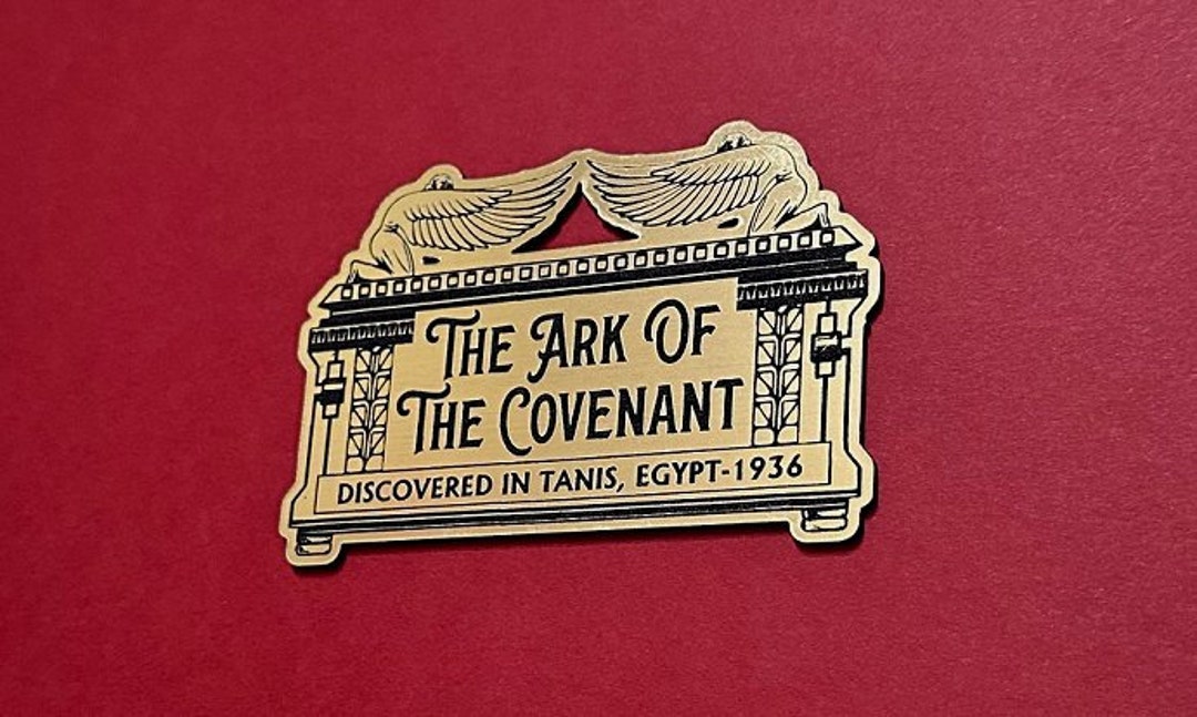 Custom ARK of the COVENANT Display Placard Prop Indiana Jones Raiders ...