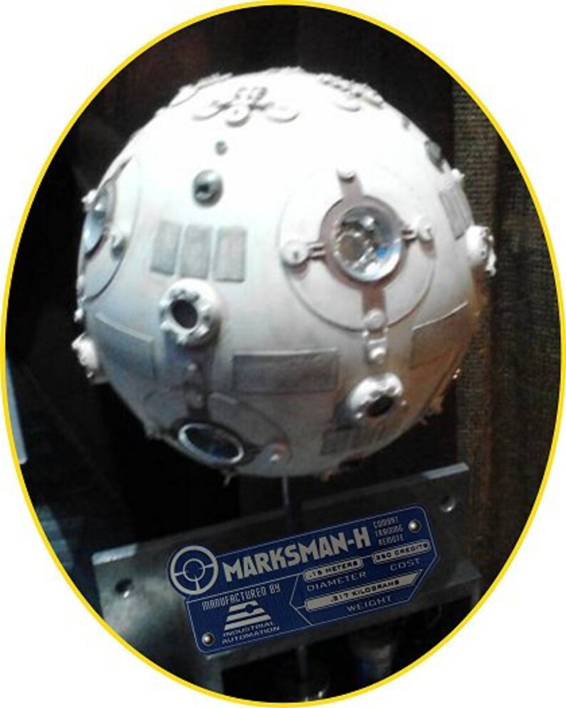 Custom MARKSMAN-H COMBAT REMOTE Specifications Data Plate Star | Etsy