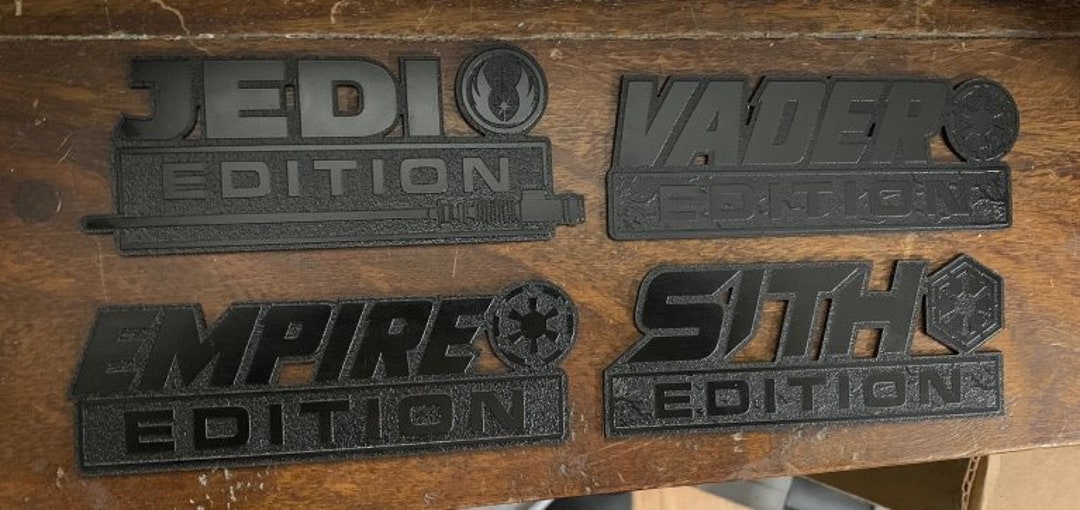 Custom BLACK SITH EDITION Automobile Car Emblem - Etsy