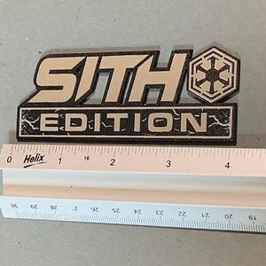 Custom SITH EDITION Automobile Car Emblem - Etsy