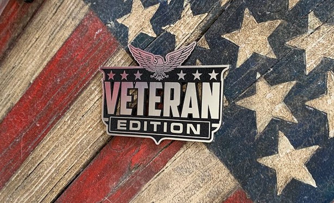 Custom VETERAN EDITION Automobile Car Emblem - Etsy