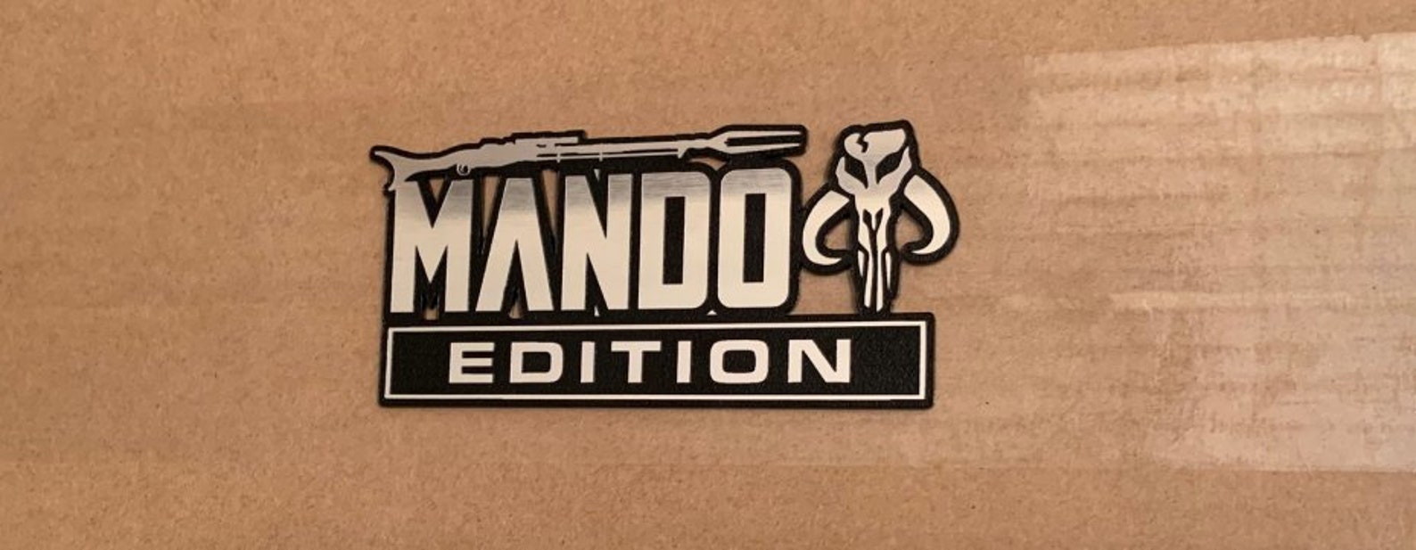 Custom MANDO EDITION Automobile Car Emblem TYPE 2 - Etsy