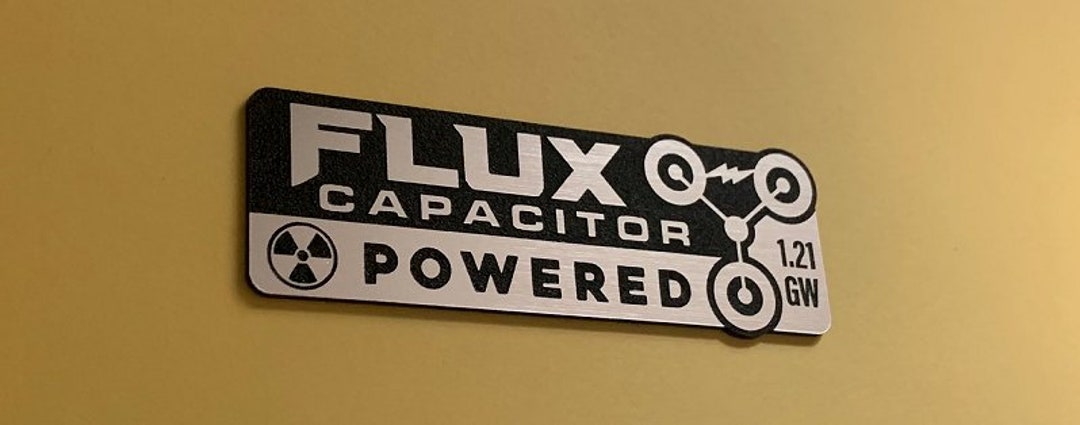 Custom FLUX CAPACITOR EDITION Automobile Car Emblem - Etsy