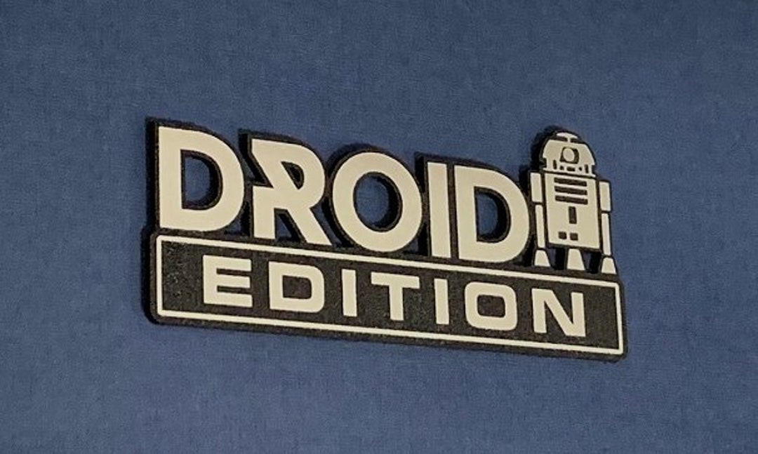 Custom DROID Automobile Car Emblem - Etsy