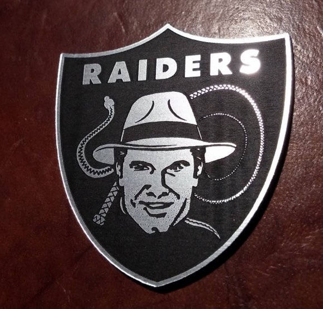 RAIDERS Parody Laser Engraved Magnet INDIANA JONES Lost Ark Los Angeles ...