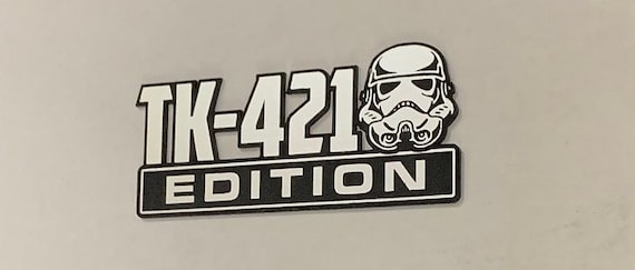 Custom TK-421 EDITION Automobile Car Emblem - Etsy
