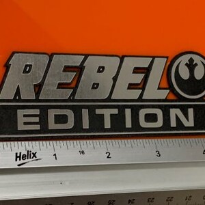 Custom REBEL EDITION Automobile Car Emblem - Etsy