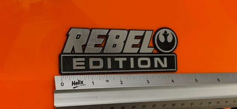 Custom REBEL EDITION Automobile Car Emblem | Etsy