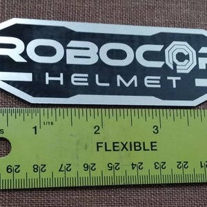 Custom ROBOCOP HELMET Display Placard Prop Police OCP - Etsy