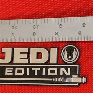 Custom JEDI EDITION Automobile Car Emblem - Etsy
