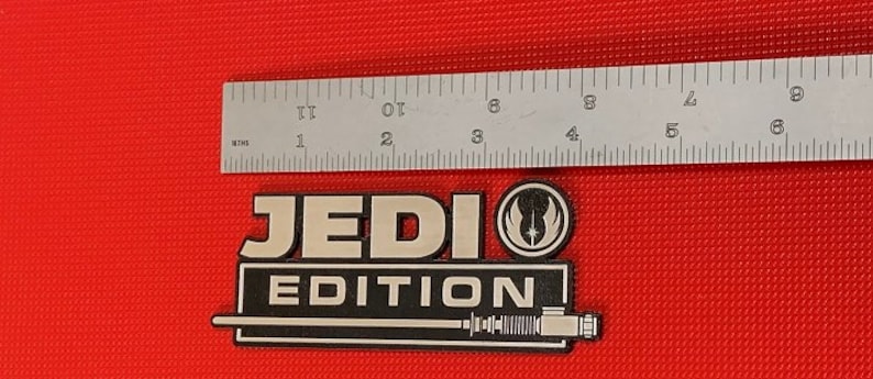 Custom JEDI EDITION Automobile Car Emblem - Etsy