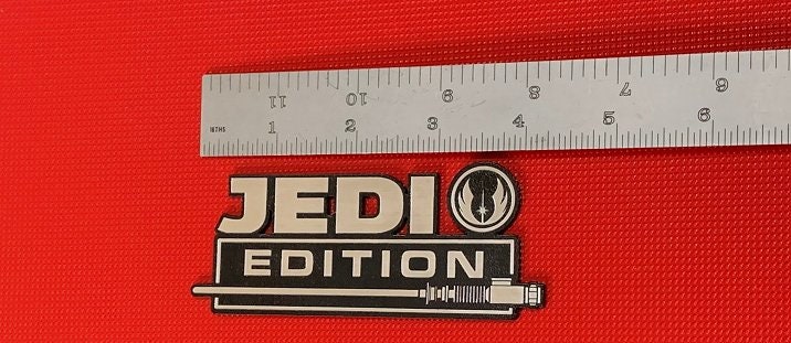 Custom JEDI EDITION Automobile Car Emblem | Etsy