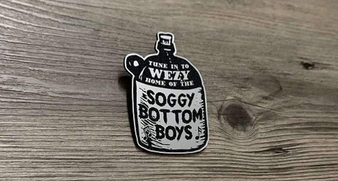 Custom SOGGY BOTTOM BOYS Tribute Pinback Badge - Etsy