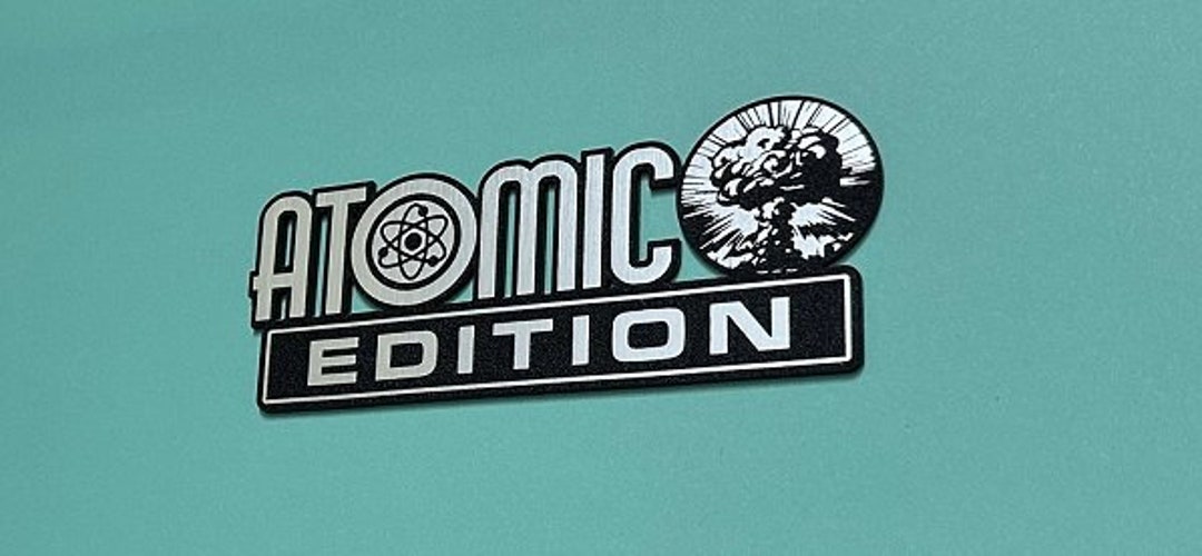 Custom ATOMIC EDITION Automobile CAR Emblem - Etsy