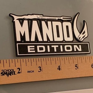 Custom MANDO EDITION Automobile Car Emblem - Etsy
