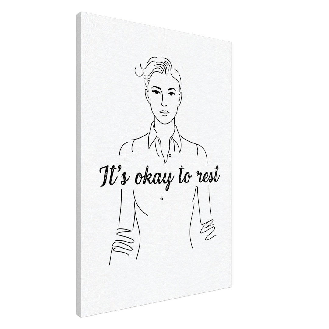 Minimal Line Art Woman Print – Calming Neutral Wall Decor - Etsy