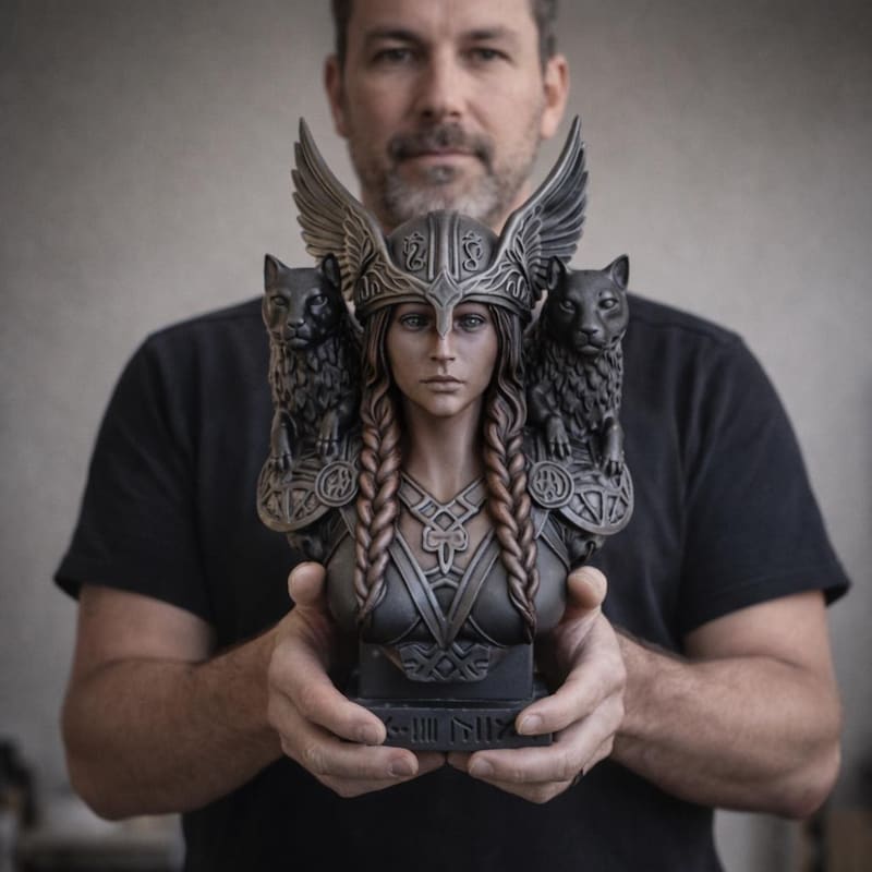 Freyja Statue - Etsy