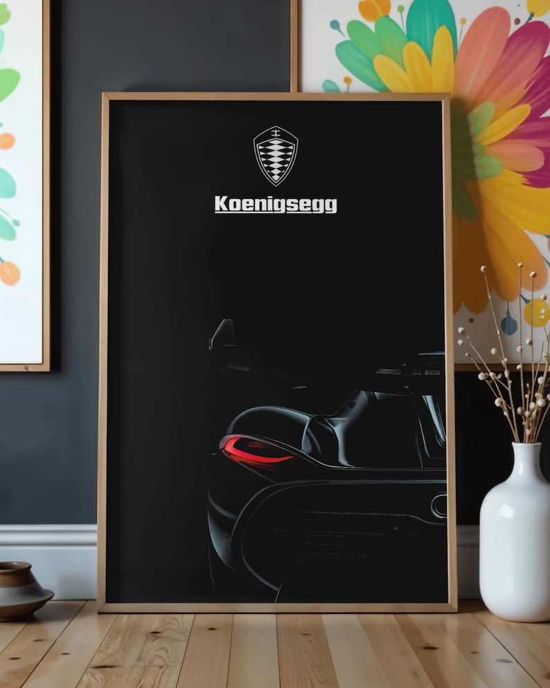 Koenigsegg Jesko Printable Poster Wall Art Digital Download - Etsy