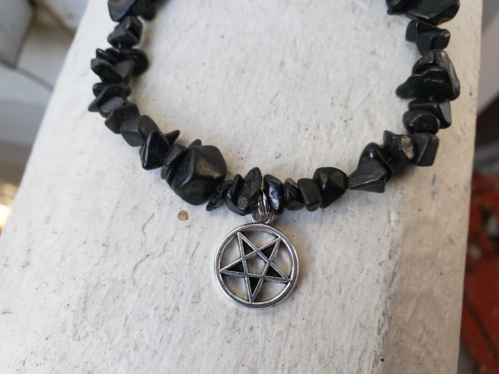 Inverted Pentacle Bracelet Choice of Crystals - Etsy