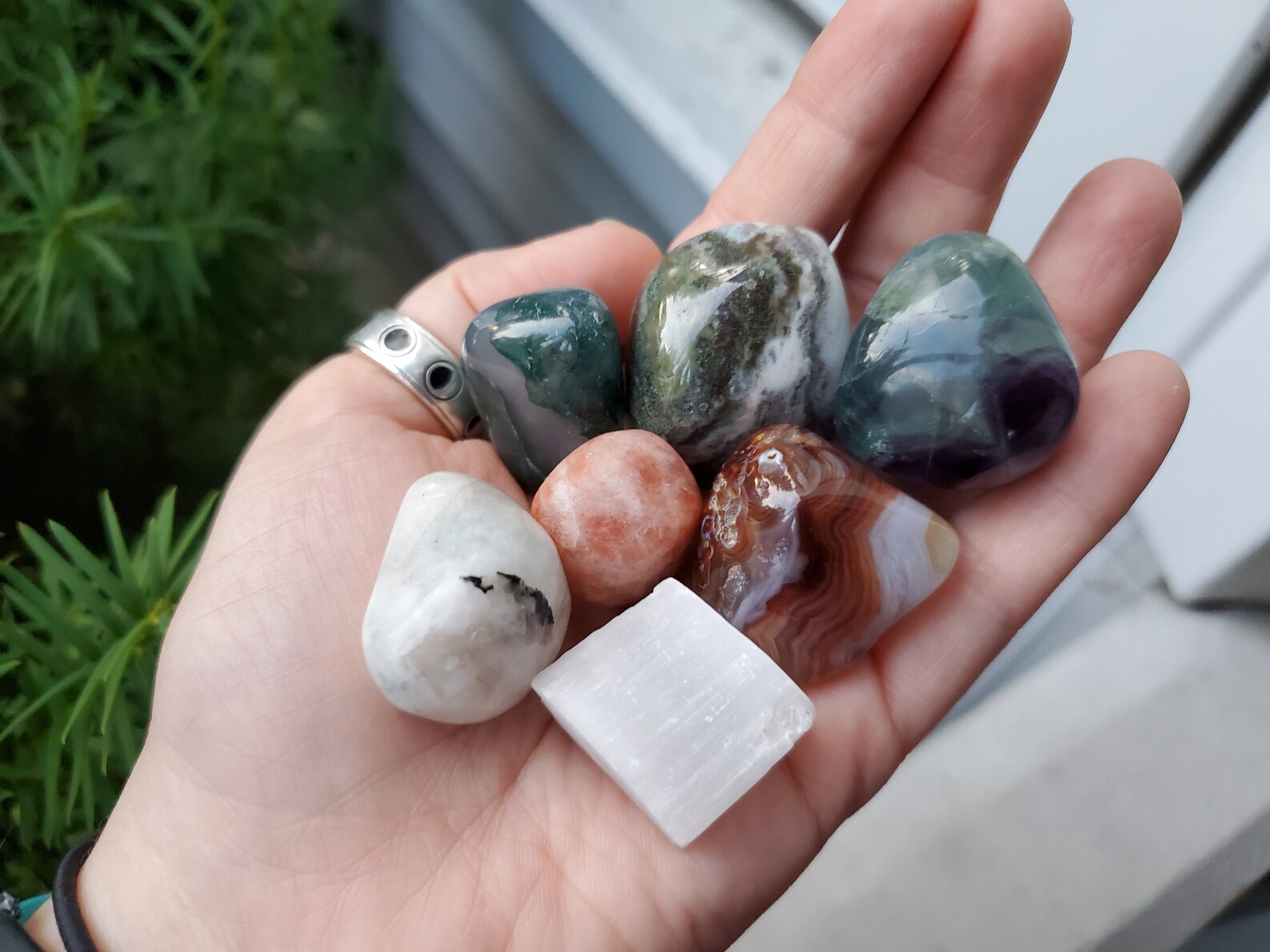 Custom Crystal Set Choose 4 Tumbled Crystals - Etsy