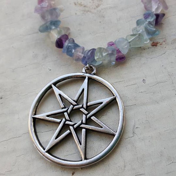 Seven Pointed Star - Etsy