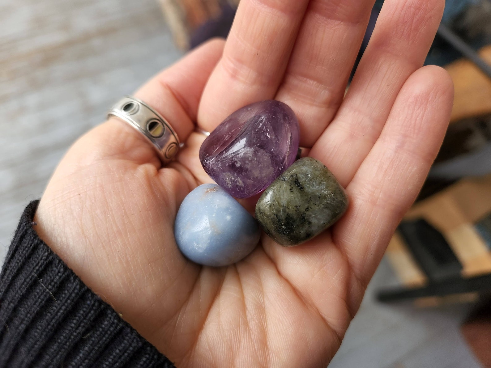 Elemental Crystal Sets Choose From Earth Air Water Fire or - Etsy