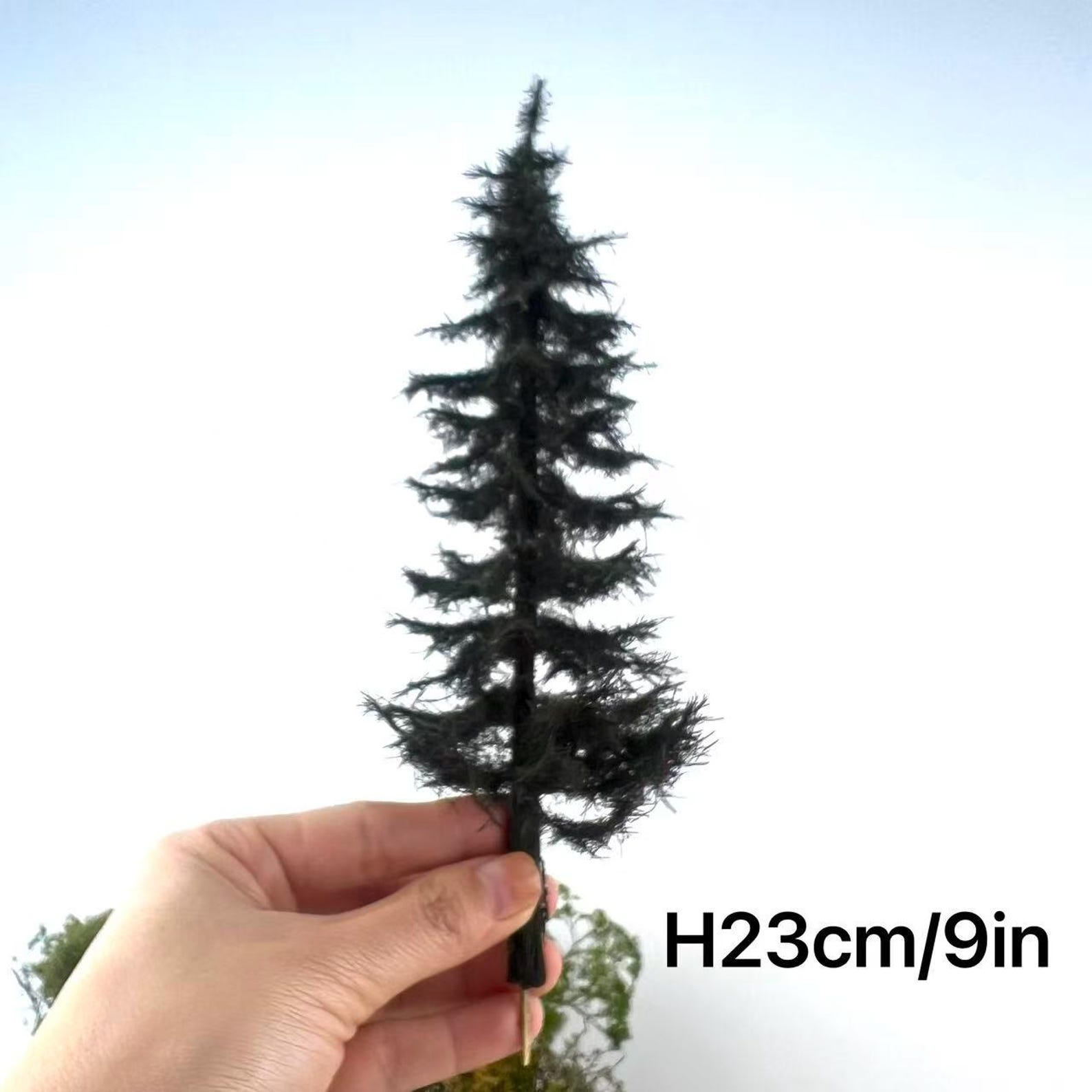 Handcrafted Model Fir Pine Tree, Realistic Scenery, 9/11.8 Inch - Etsy