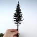 Handcrafted Model Fir Pine Tree, Realistic Scenery, 9/11.8 Inch - Etsy