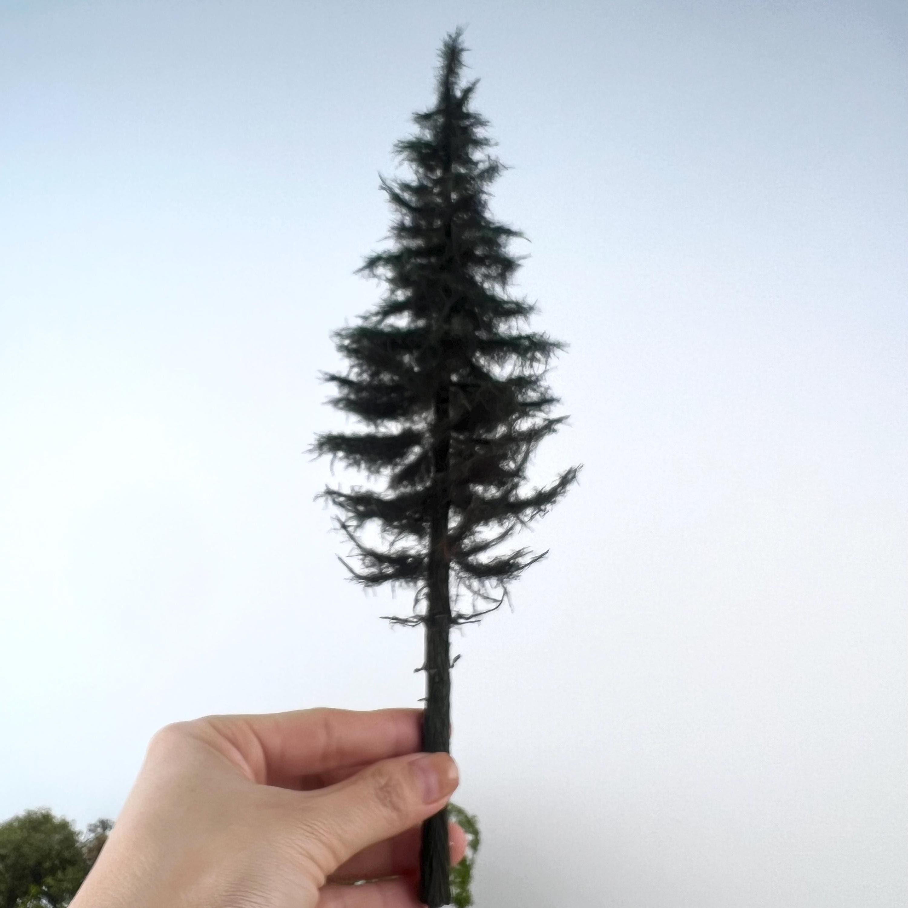 Handcrafted Model Fir Pine Tree, Realistic Scenery, 9/11.8 Inch - Etsy