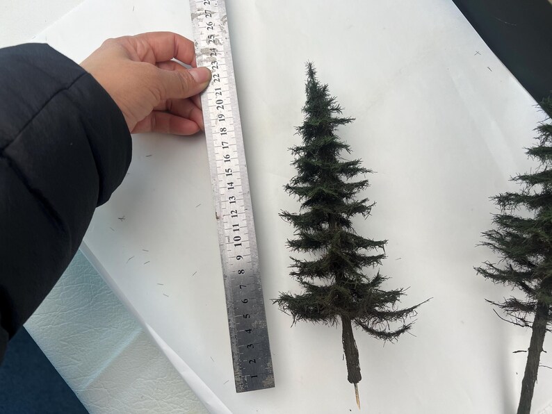 9-inch to 11-inch Wire Model Trees, Suitable for Train Model Scenes, 3D ...