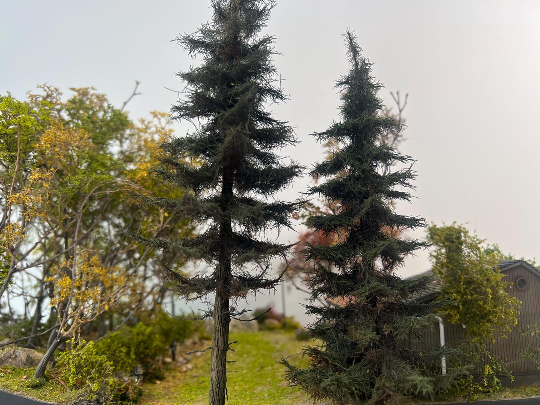 9-inch to 11-inch Wire Model Trees, Suitable for Train Model Scenes, 3D ...