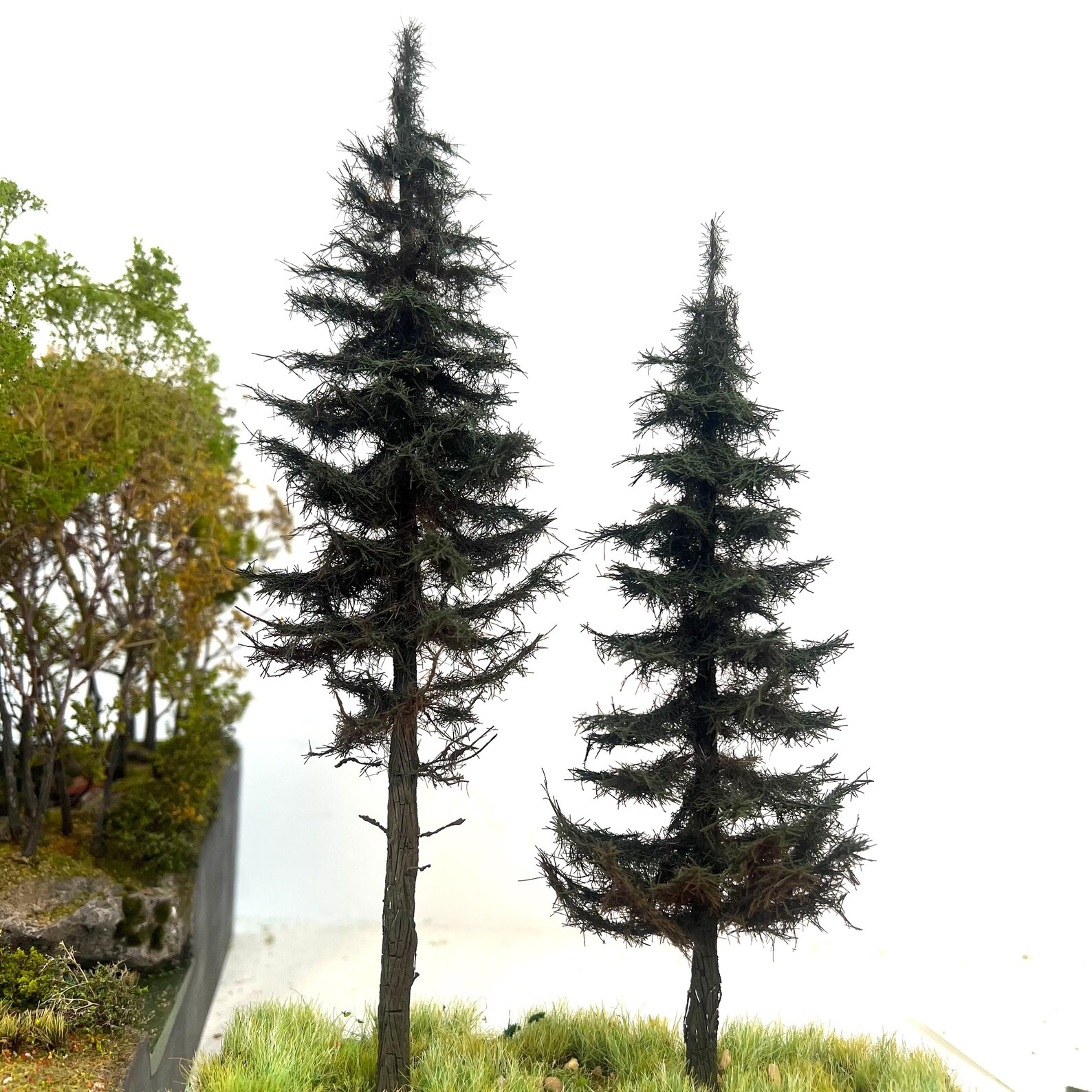 Handcrafted Model Fir Pine Tree, Realistic Scenery, 9/11.8 Inch - Etsy