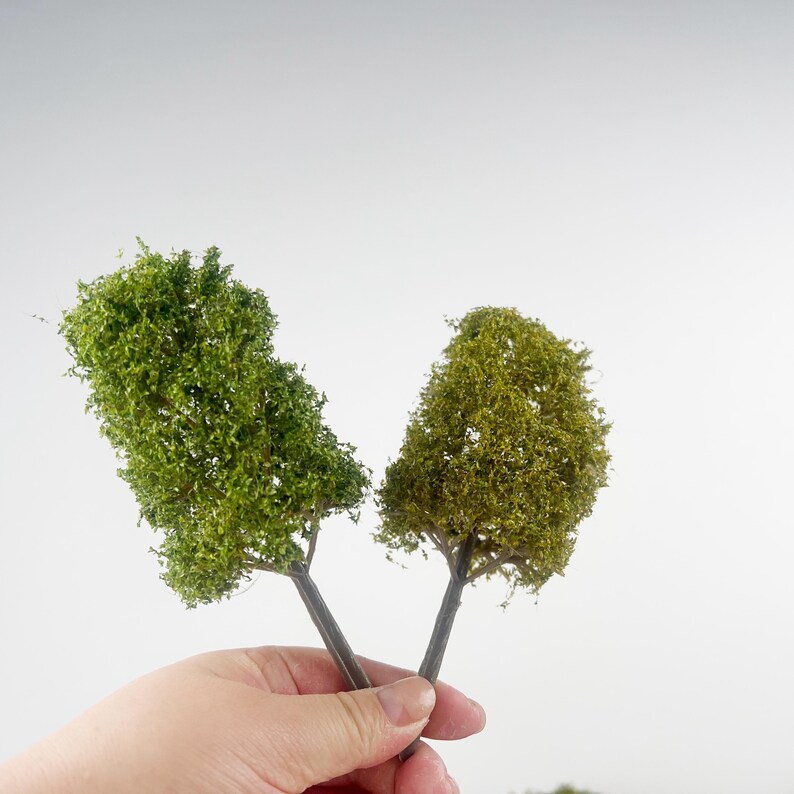 Miniature Plastic Phoebe Tree for Model Scenery & Diorama - Etsy