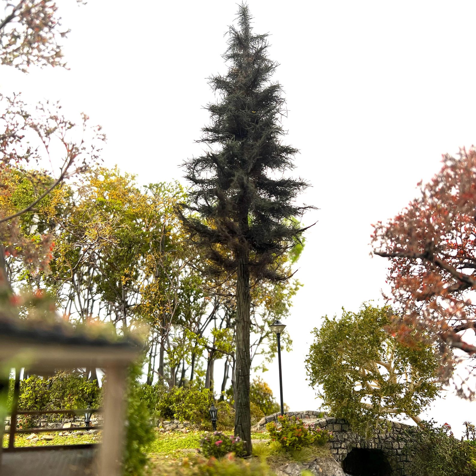 Handcrafted Model Fir Pine Tree, Realistic Scenery, 9/11.8 Inch - Etsy