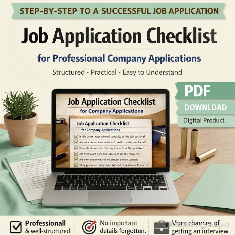 Applications Checklist 2026 | Job Application | Guide, Tips & No-gos ...