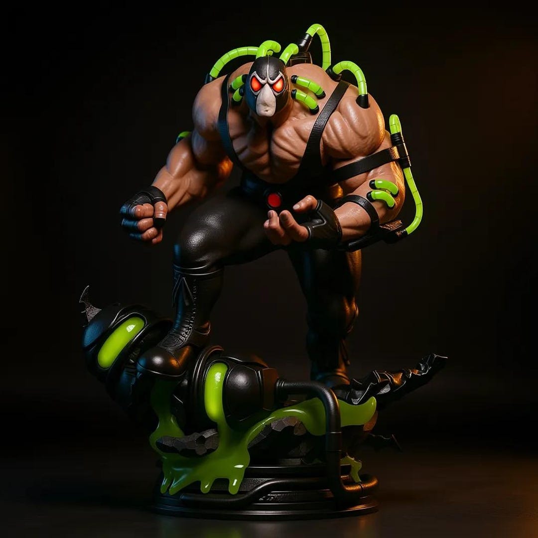 Bane STL File for 3D Print | Statue + Bust - Etsy UK