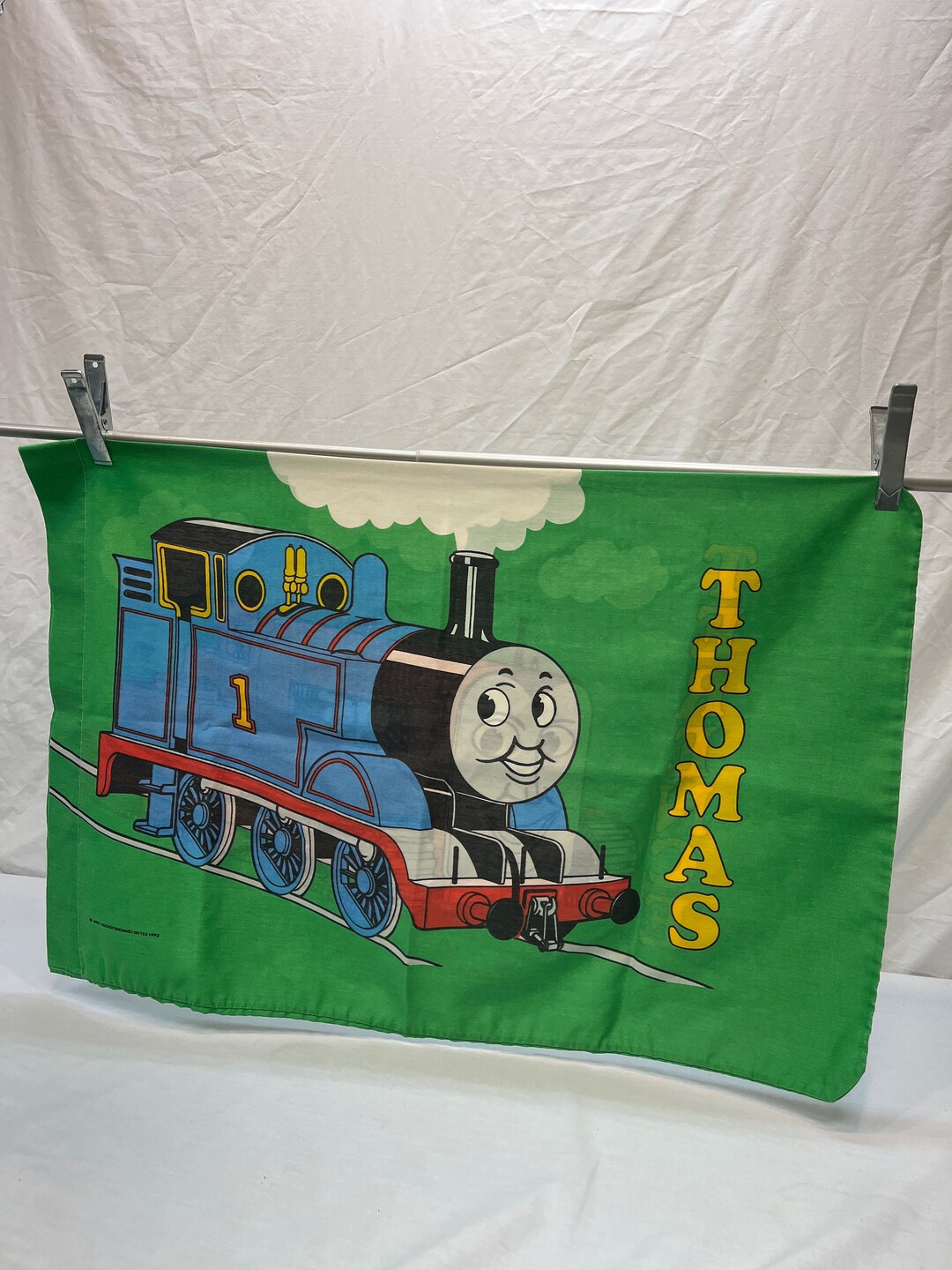 Vintage, Thomas the Train, Terence, Pillowcase, Train, Cartoon, Bedding ...