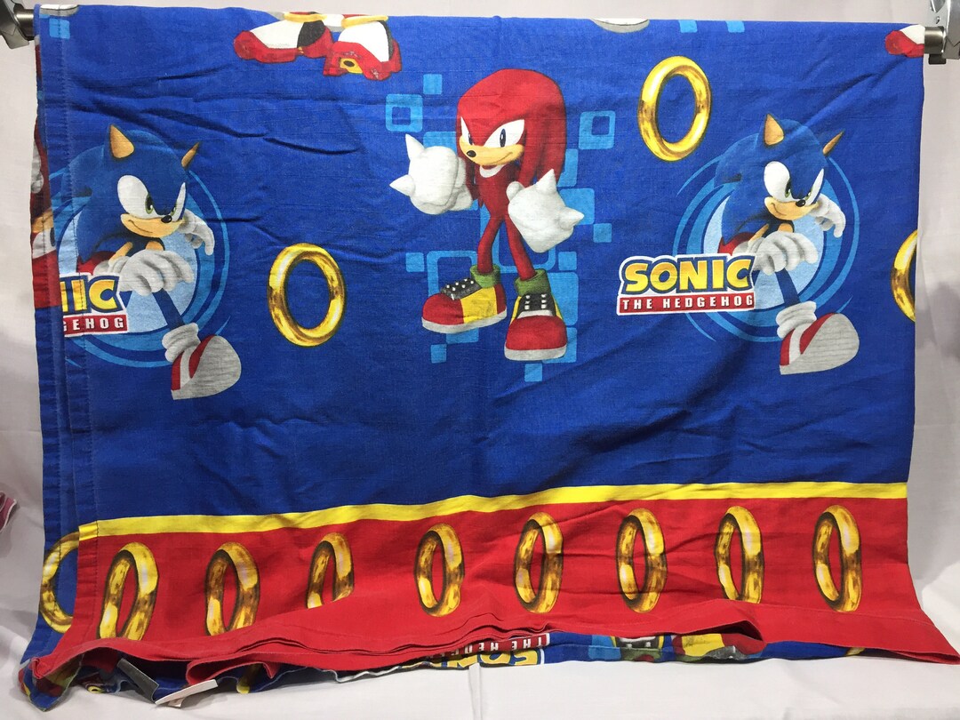 Vintage, Sonic the Hedgehog, Classic Game, Gaming, Twin Flat Sheet ...